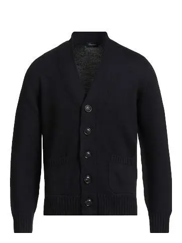 DRUMOHR Merino Wool Cardigan - Blue