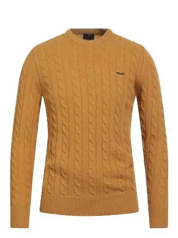 ARMATA DI MARE Lambswool-nylon Blend Sweater - Yellow
