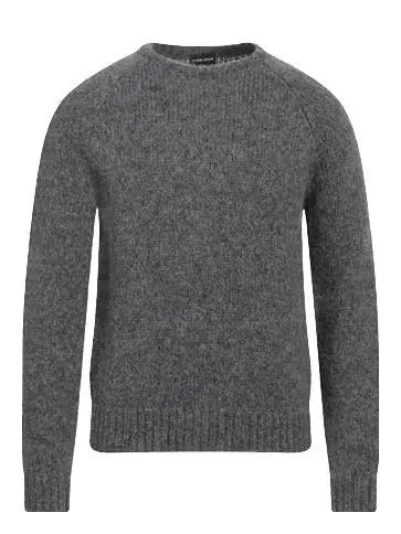 Giorgio Armani Sweater In Alpaca Wool Blend - Grey
