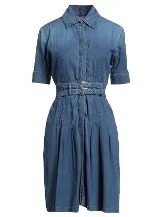 LIU •JO Mini Shirt Dress - Blue