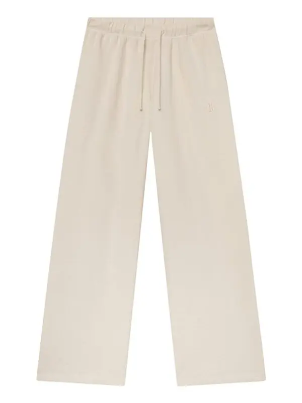 Eterne Drawstring Wide-leg Sweatpants - Bone