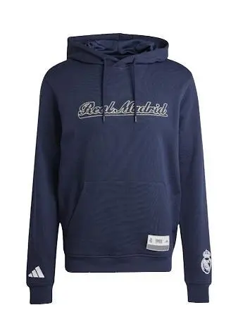 Adidas Real Madrid Us Pack Hoodie - Legend Ink White