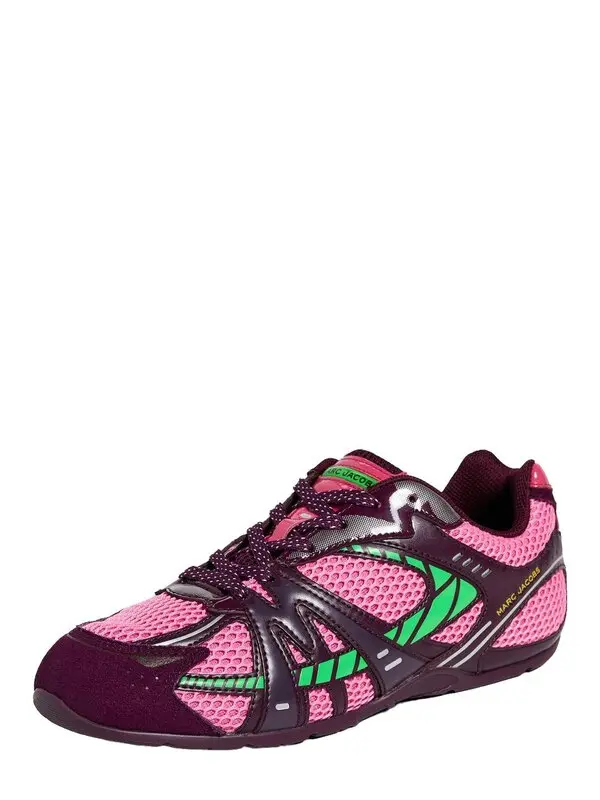Marc Jacobs The 72 Spring Sneakers - Raspberry Pink Multi