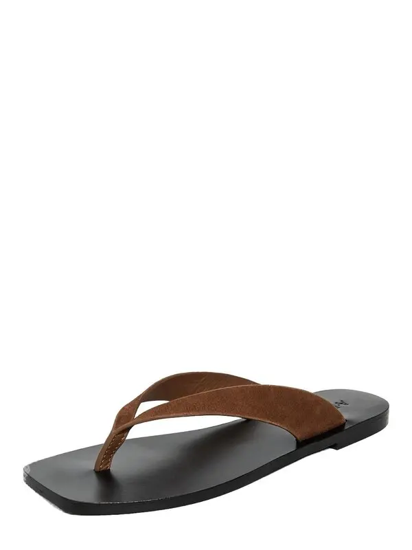 A.emery Kinto Sandals - Cognac Suede
