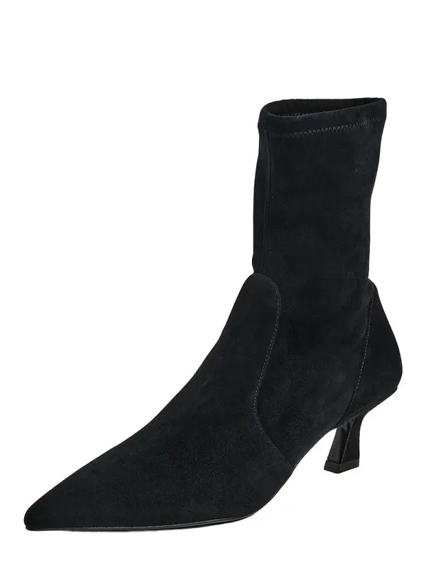 STUART WEITZMAN Vinnie 50 Booties - Black