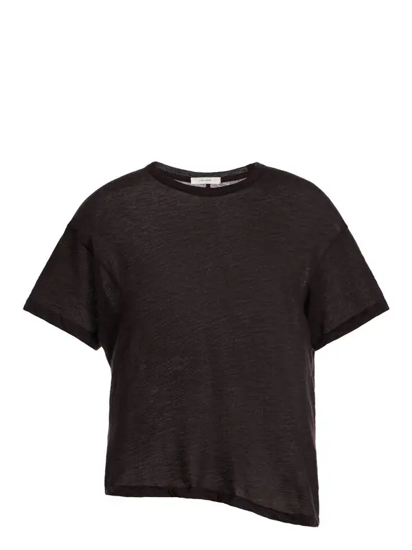THE ROW Lila Cashmere T-shirt - Brown
