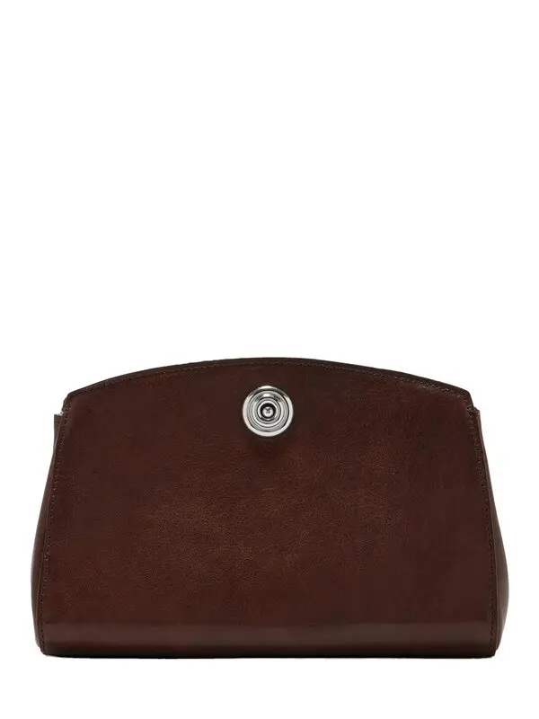 LIFFNER Pushlock Clutch - Brown