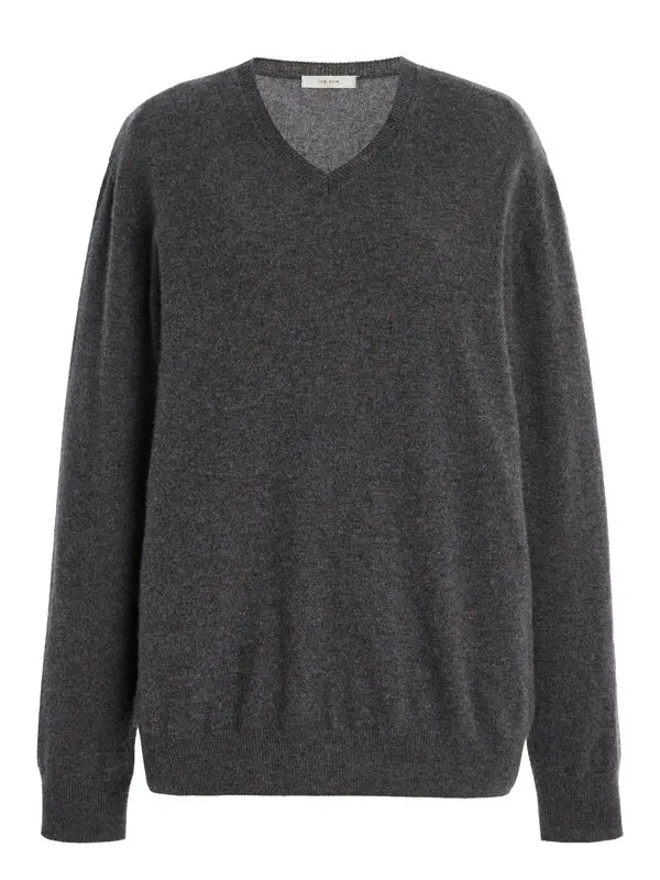 THE ROW Ligeia Cashmere Sweater - Grey