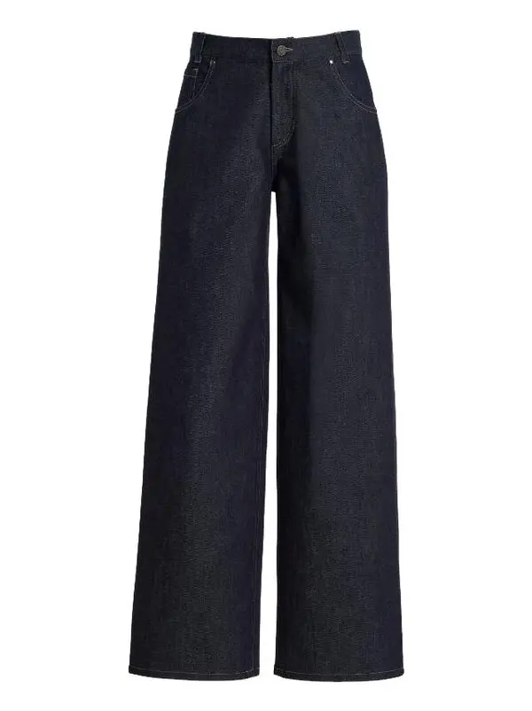 ALFIE Alice Mid-rise Straight-leg Jeans - Blue