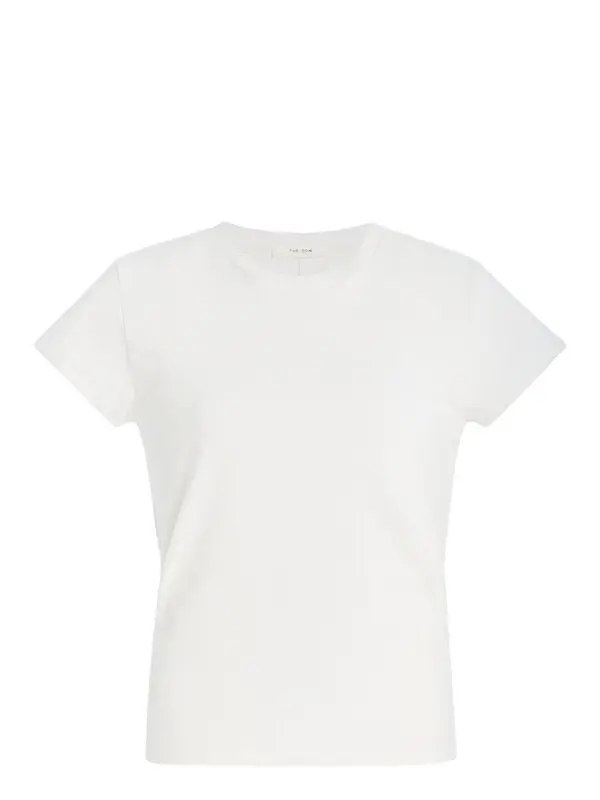 THE ROW Tori Cotton-jersey T-shirt - White