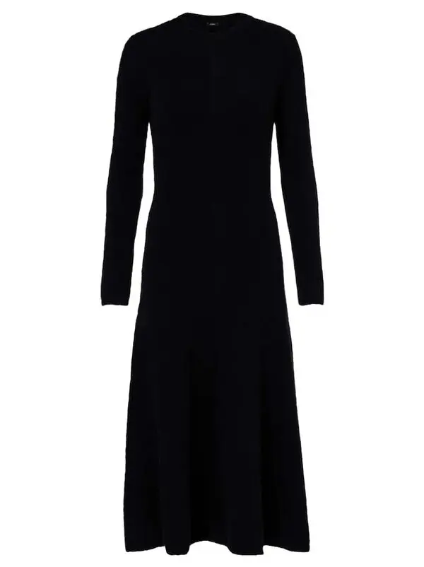 JOSEPH Cashmere Blend Sweater Dress - Black