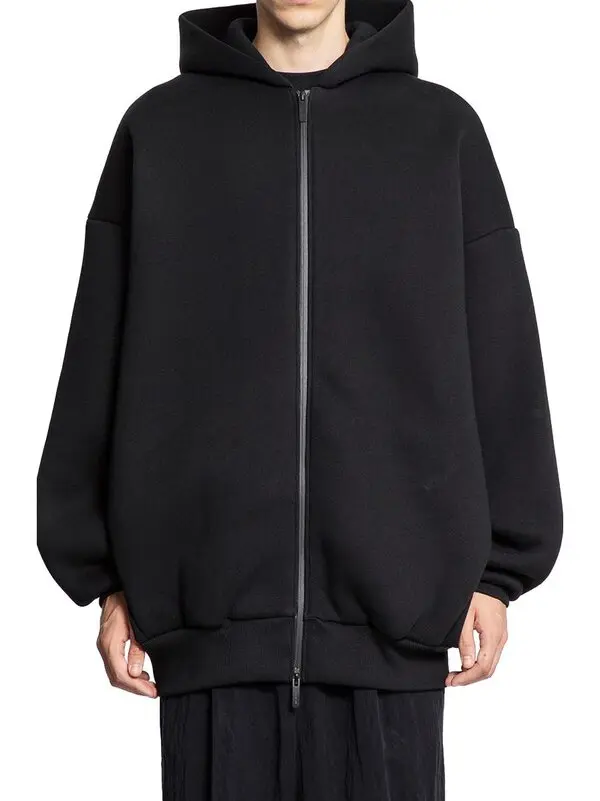 Fear Of God Knit Full Zip Sweatshirt - Black