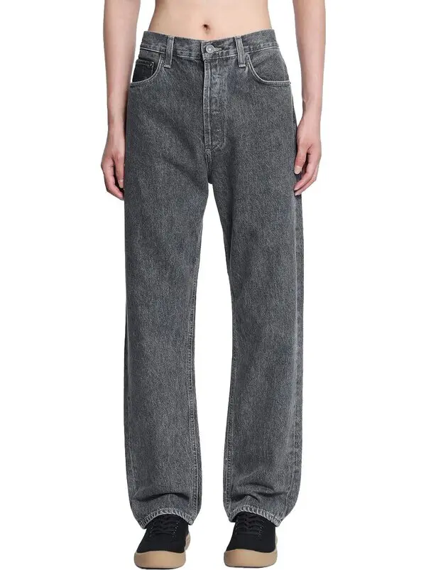 AGOLDE 90's Straight Leg Jeans - Grey