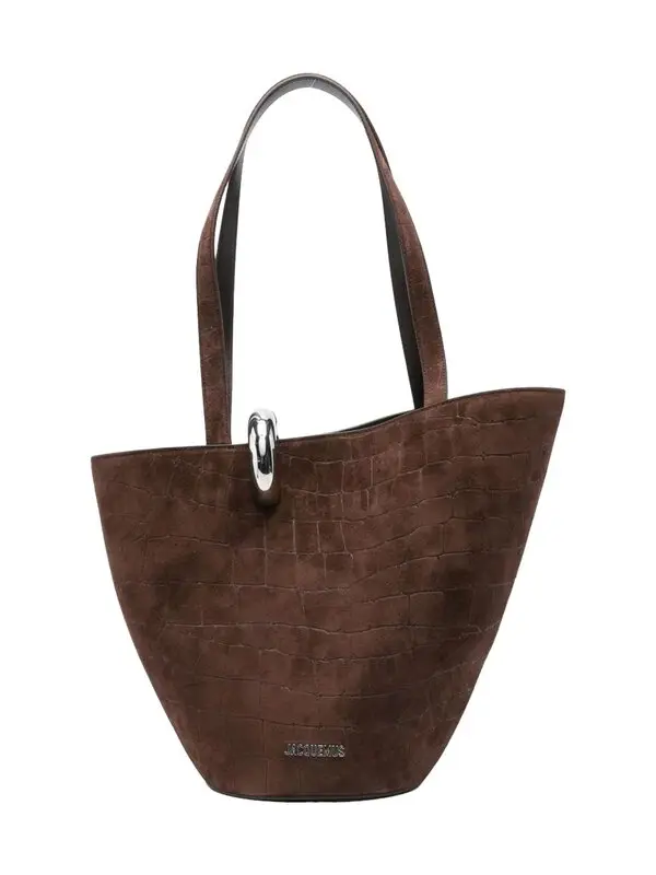Jacquemus Le Bambola Moyen Bucket Bag - Brown