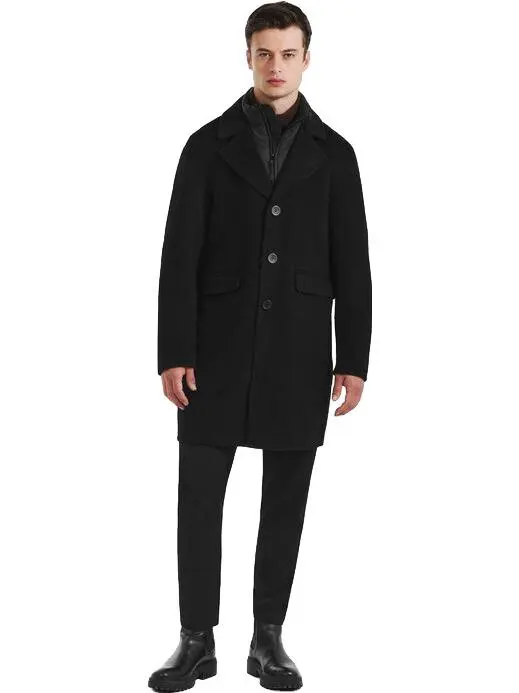 Rudsak Wool-blend Coat - Black