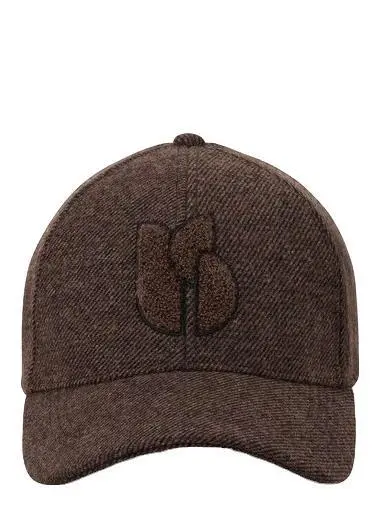 Ba&sh Embroidered Baseball Cap - Brown