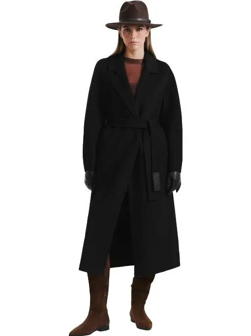 Rudsak Lilia Long Wrap Coat - Black