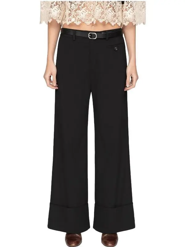 Sea Adeline Wool Pants - Black