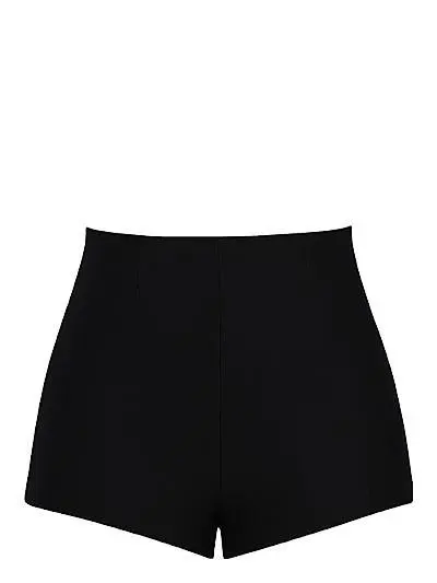 House Of Cb Stretch-jersey Shorts - Black