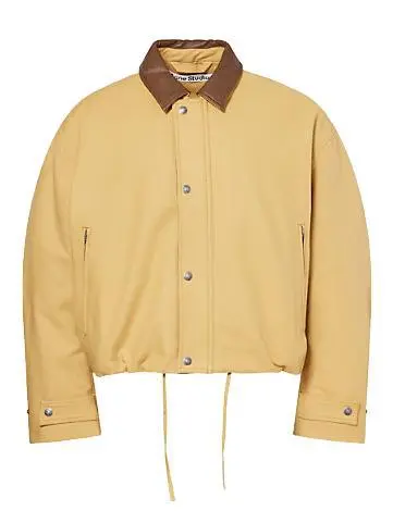Acne Studios Cotton-satin Jacket - Sand Beige