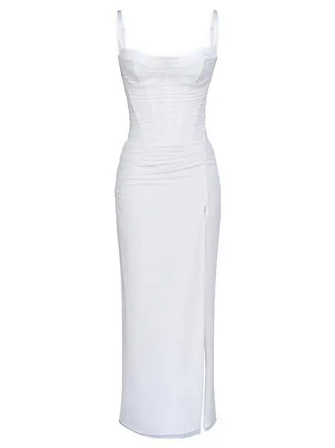 House Of Cb Lini Bodycon Maxi Dress - White