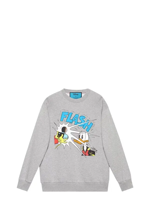 Gucci X Disney Donald Duck Sweatshirt - Grey