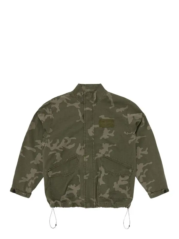 CORTEIZ Guerillaz Camo Jacket - Green