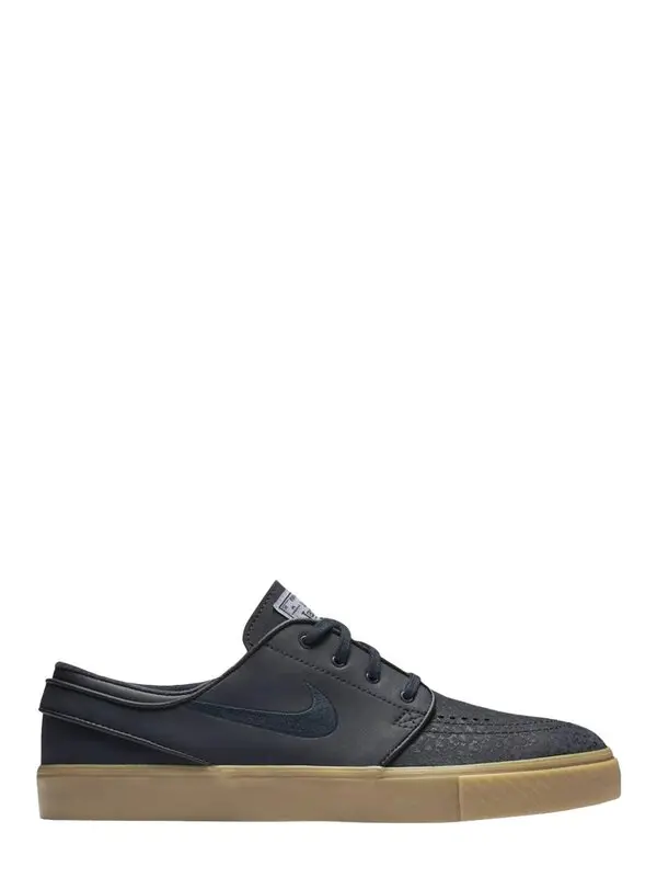 Nike Zoom Stefan Janoski Leather Sneakers - Black