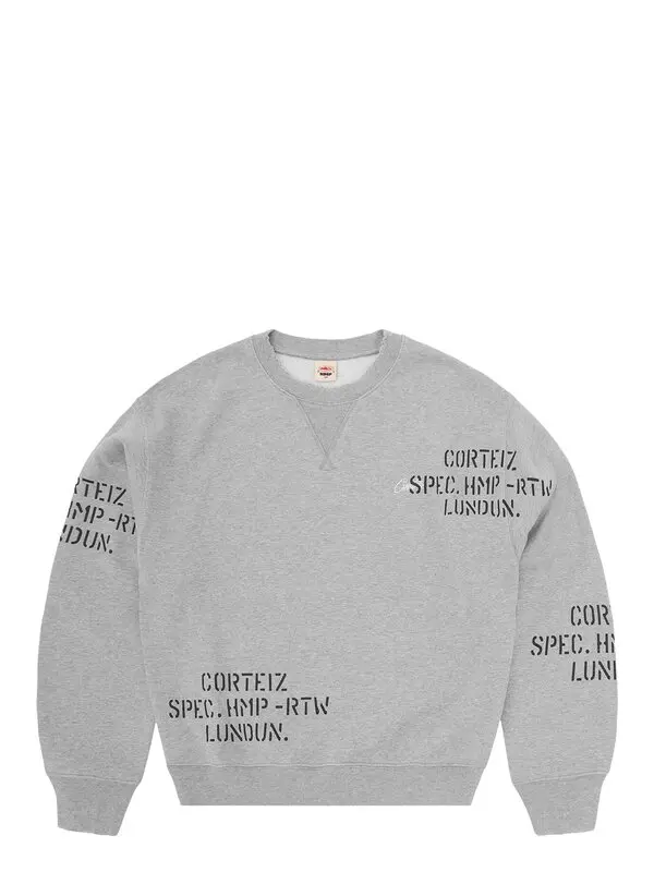 CORTEIZ Hmp Stencil Crewneck - Grey
