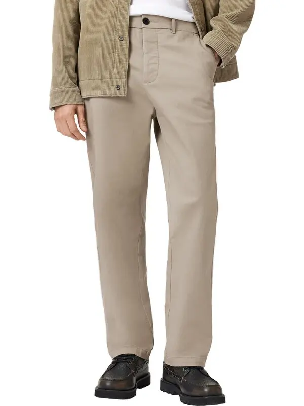 ALLSAINTS Beckley Slim Fit Chinos - Brown