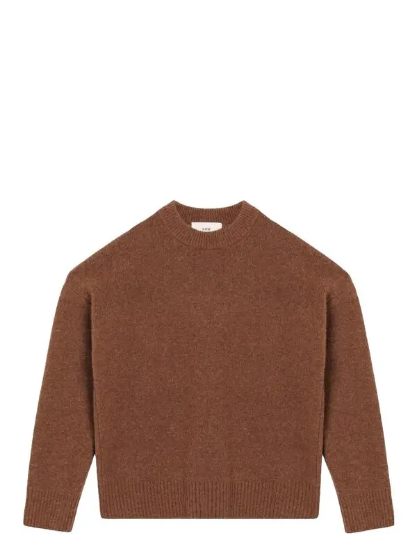 Ami De Coeur Sweater - Brown