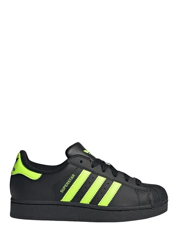 Adidas Superstar Ii Sneakers - Core Black/signal Green