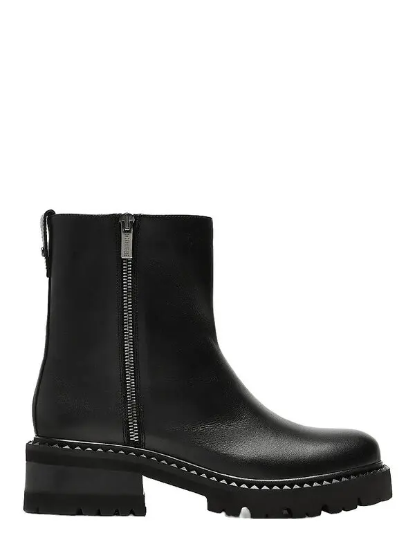 La Canadienne Crew Zip Boots - Black