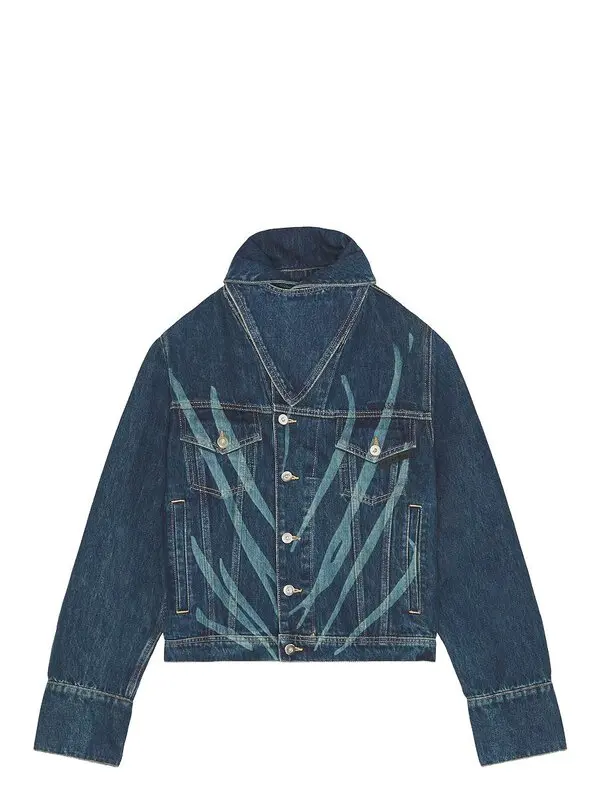 BIANCA SAUNDERS Grass Jacket - Denim