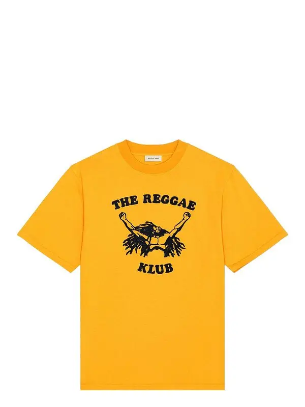 NICHOLAS DALEY Reggae Klub Tee - Mustard