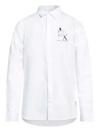 Armani Exchange Shirt Size Cotton - White