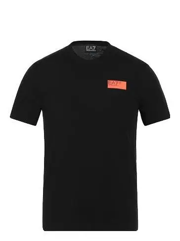 EA7 T-shirt Size Cotton - Black