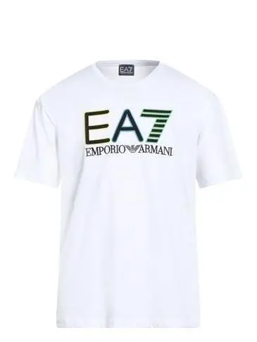 EA7 T-shirt Size Cotton - White