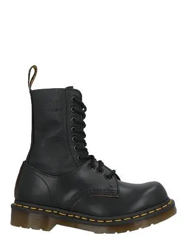 MM6 MAISON MARGIELA X DR. MARTENS Leather Ankle Boots - Black