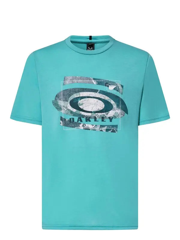 Oakley Camo Map Tee - Blue