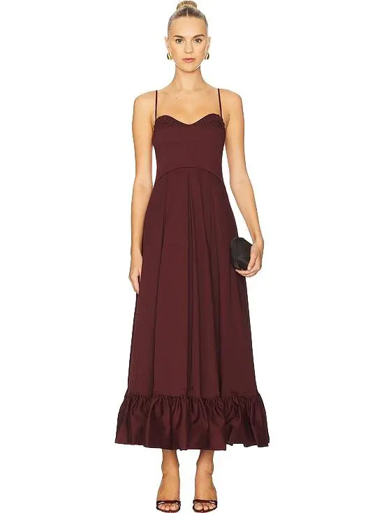 Clea Vandalia Dress - Mulberry