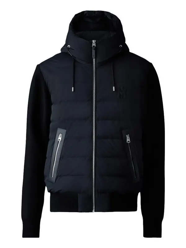 Mackage Andrew-z Mixed-media Down Jacket - Black