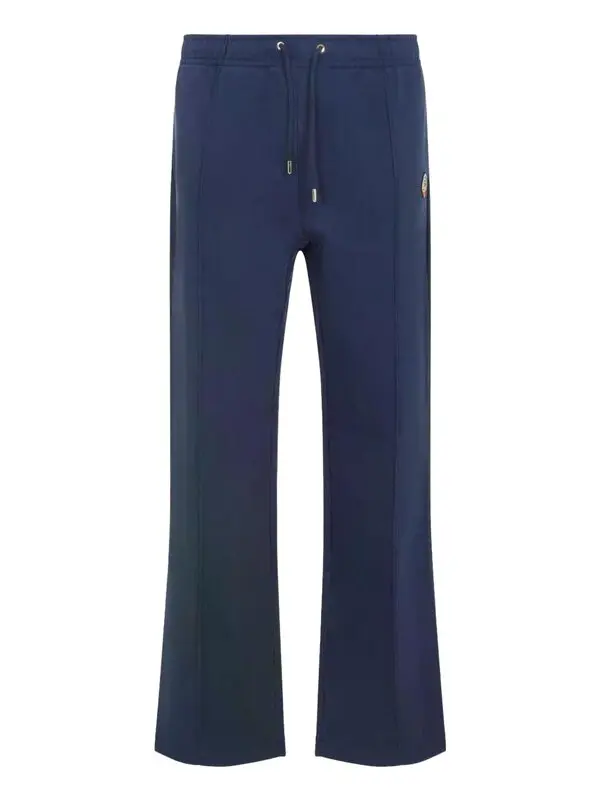 Casablanca Panelled Drawstring Pants - Blue