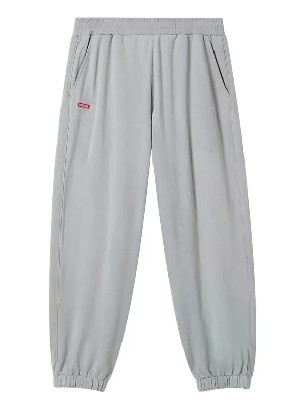 Izzue Elasticated-cuff Track Pants - Grey