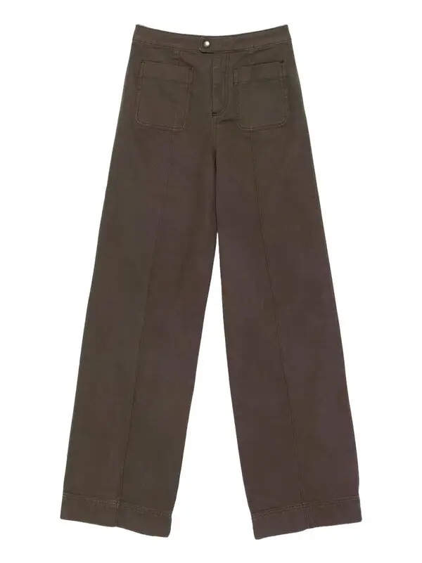 Soeur Harold Pocket-detail Trousers - Brown