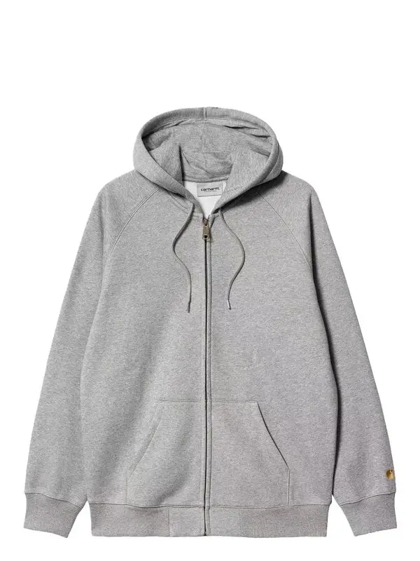 Carhartt Work In Progress Hooded Zip-up Jacket - Grey