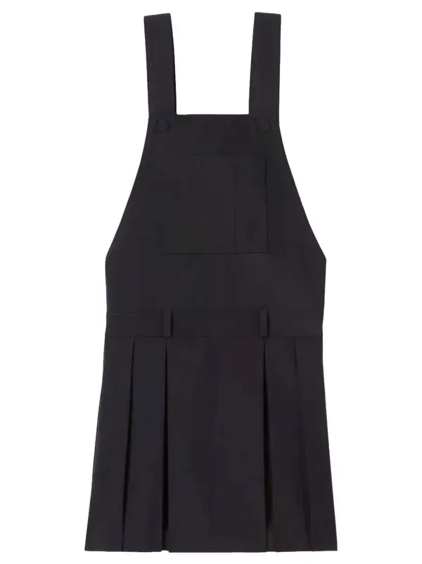 Claudie Pierlot Pleated Mini Dress - Black