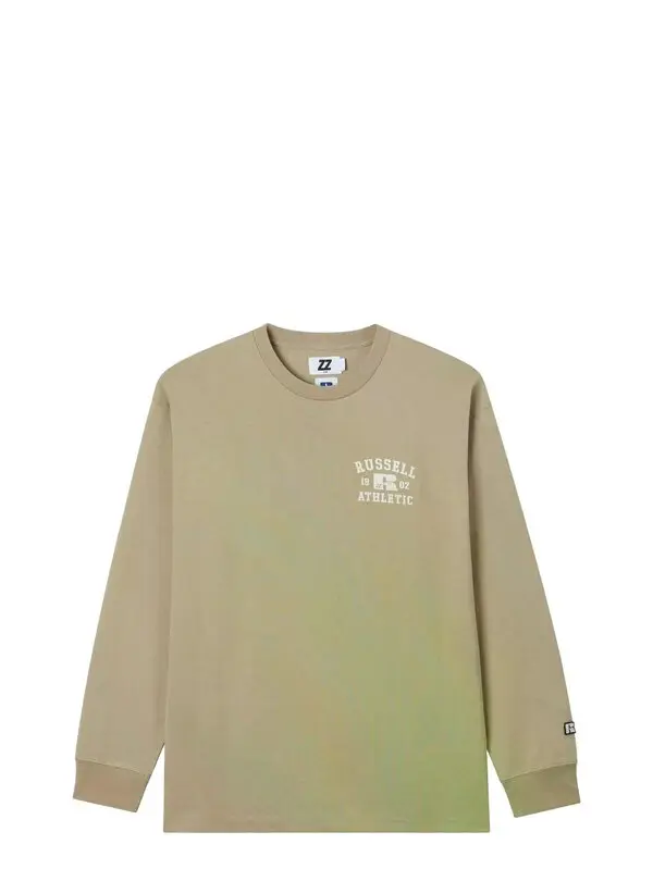 Izzue Russell Athletic Long-sleeve T-shirt - Neutrals