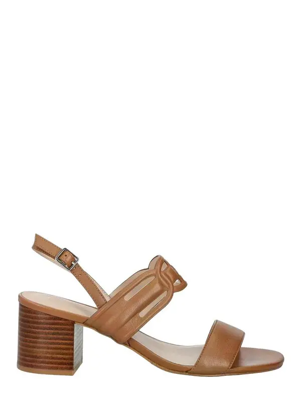 Liu Jo 60mm Strappy Block-heeled Sandals - Brown