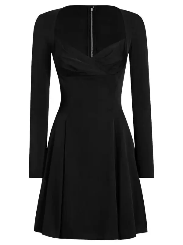 Dolce & Gabbana Sweetheart-neckline Flared Dress - Black